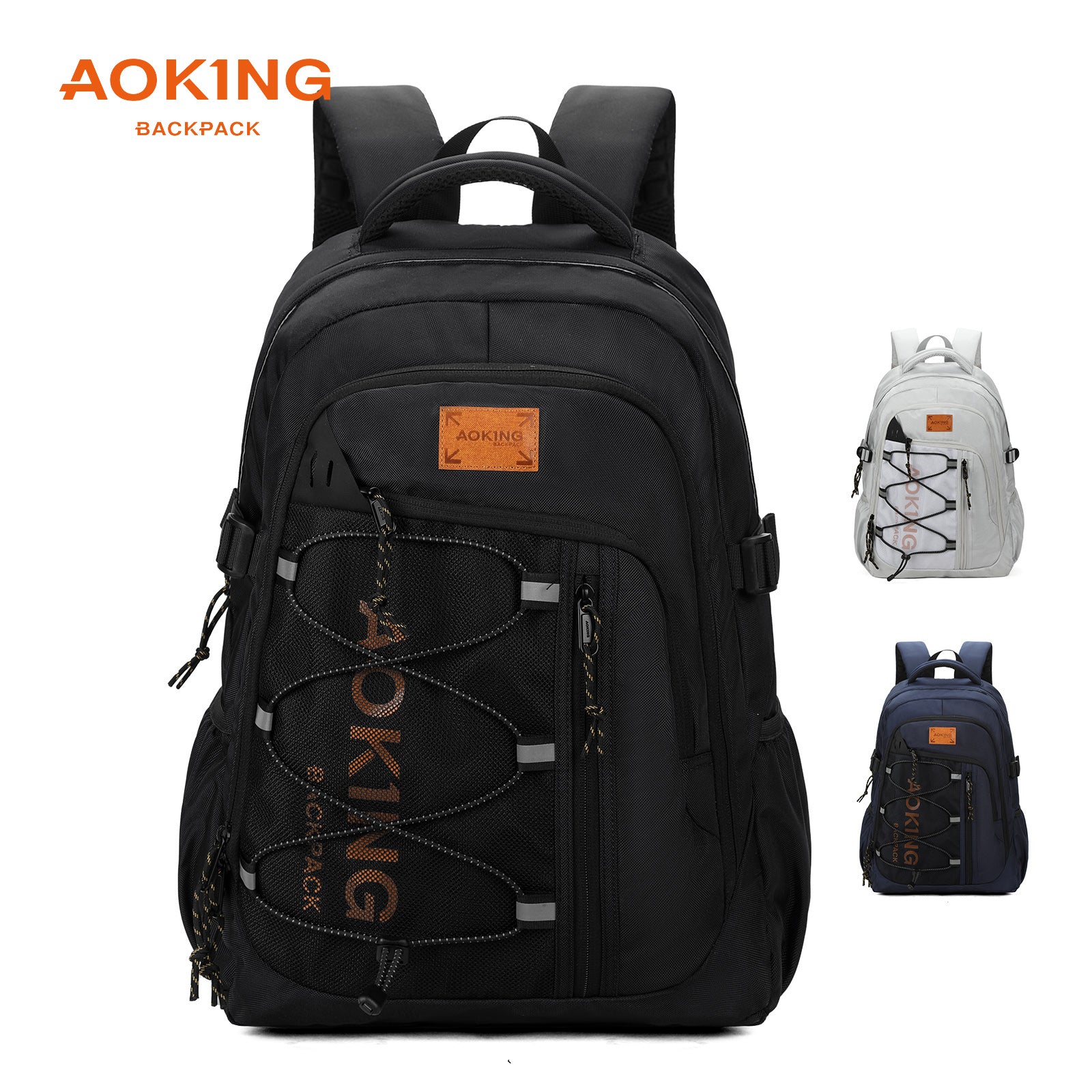 Aoking Backpack Large Capacity Casual Backpack Student Bag XN3360